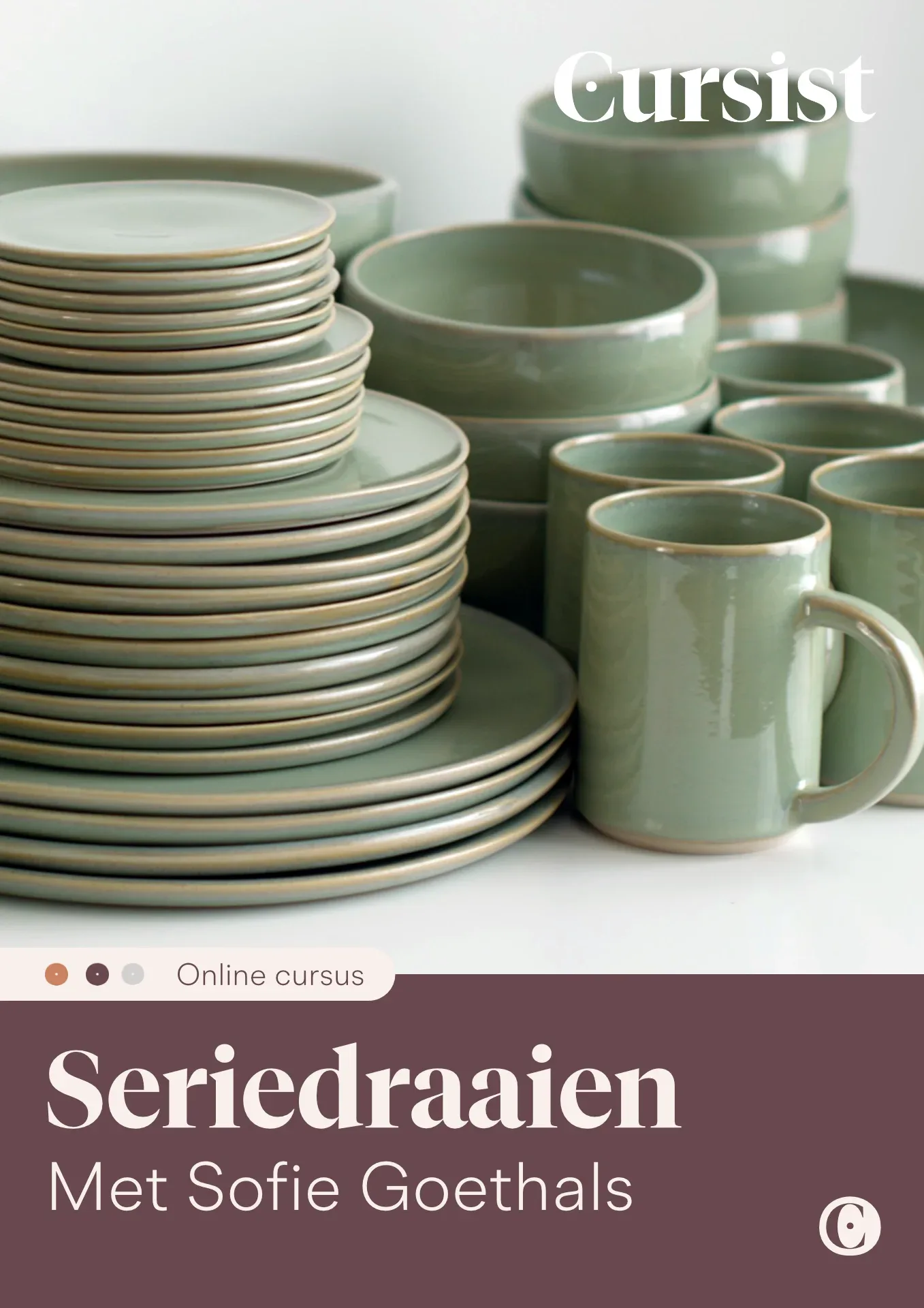 Inhoud van de cursus 'Seriedraaien met Sofie Goethals' | Cursist